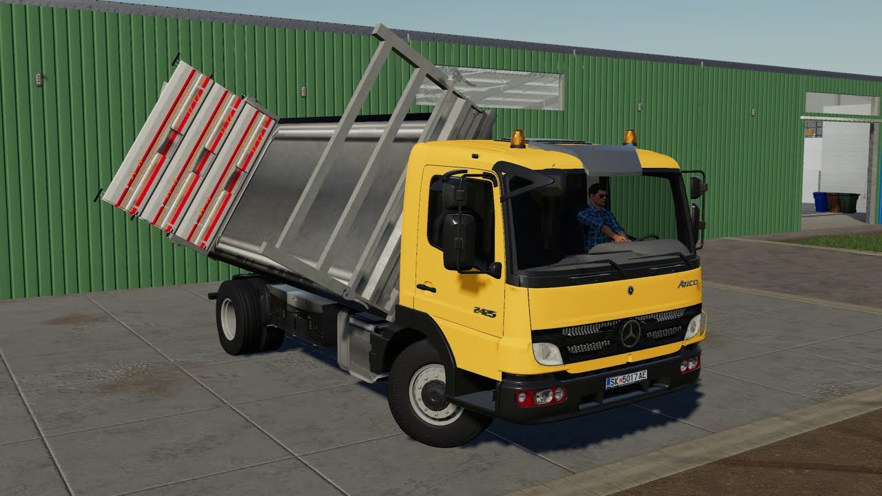 Mercedes-Benz Atego - Farming Simulator 2019 [FS 19 LS 19 Truck Car Mod ...