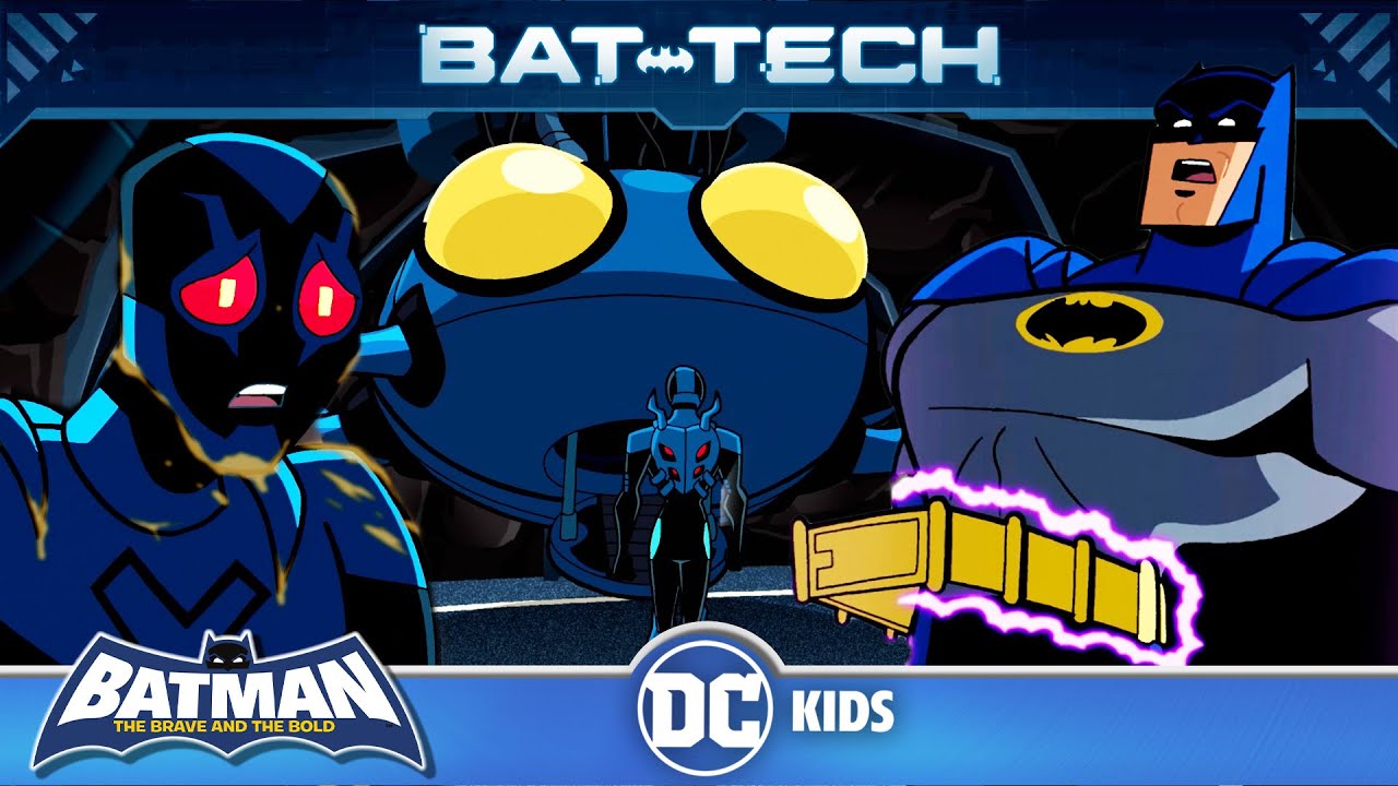 Batman Brave And The Bold En Español | Blue Beetle muestra su sede ...