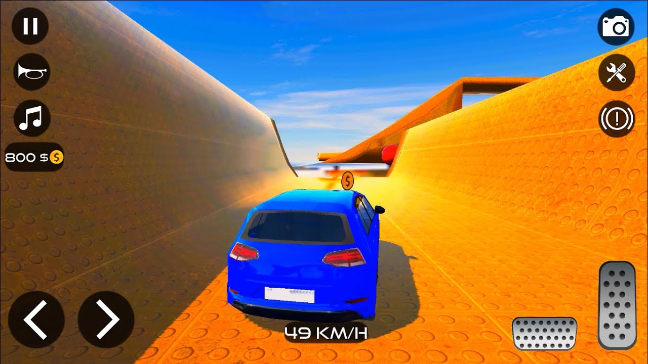 Mega Stunts Games- Ultimate Car Driving Stunts Gameplay By Xobo Gaming ...