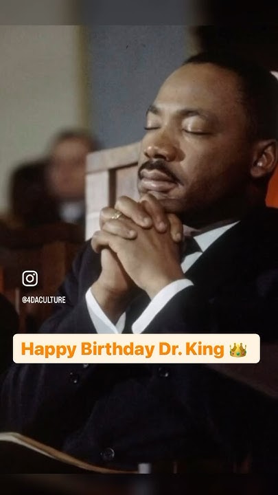 Happy Birthday Dr. King 👑 #shorts #youtubeshorts #trending - YouTube