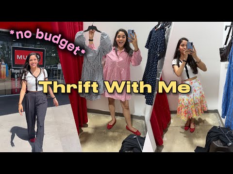 Thrift With Me for EVERYTHING I Want! ✨ No Budget Thrift Shopping Spree & Try On Haul