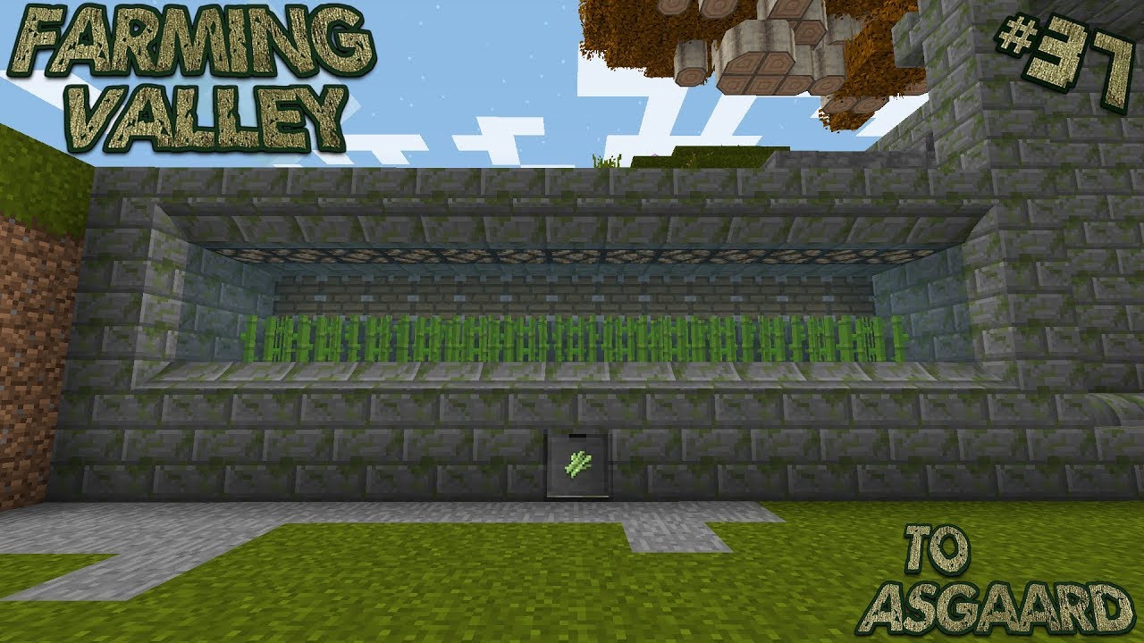 Farming Valley Modded Minecraft LP EP #37: Setting Up Sugarcane - YouTube