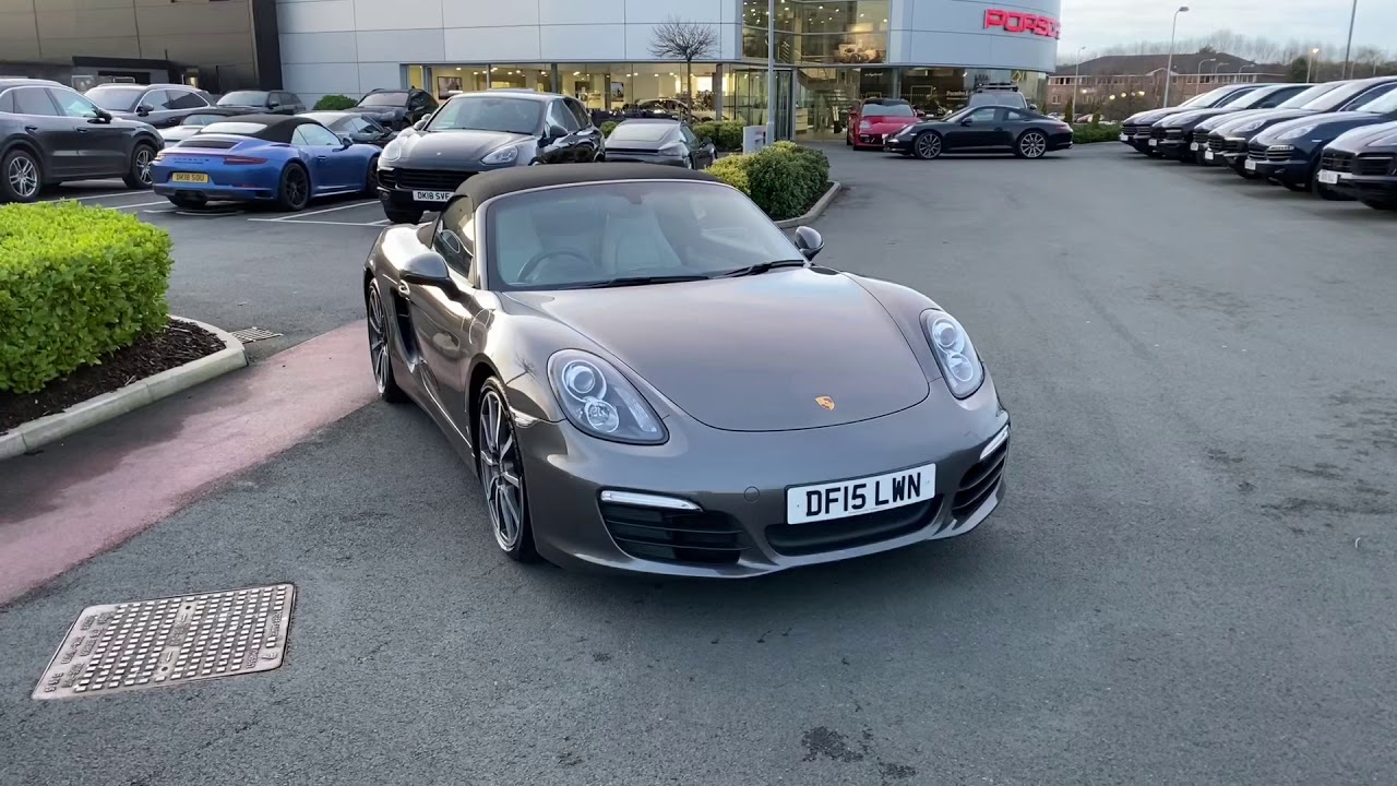 SOLD - Porsche Boxster (981) PDK - Agate Grey Metallic - YouTube