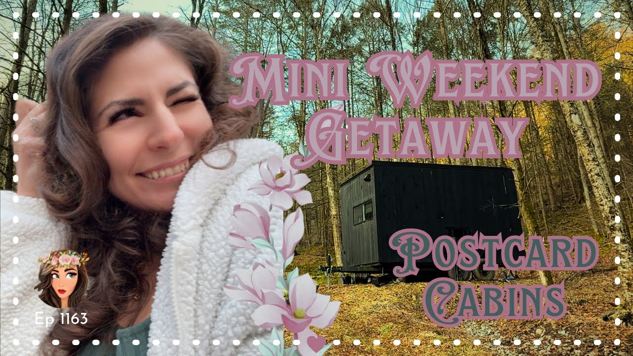 Mini Weekend Getaway | Post Card Cabins - YouTube