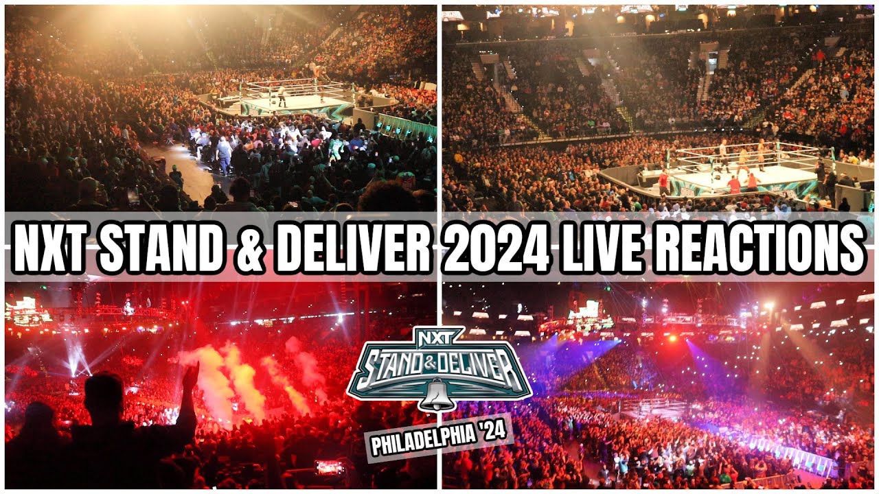 NXT STAND & DELIVER 2024 LIVE REACTIONS | Ollie Walker - YouTube