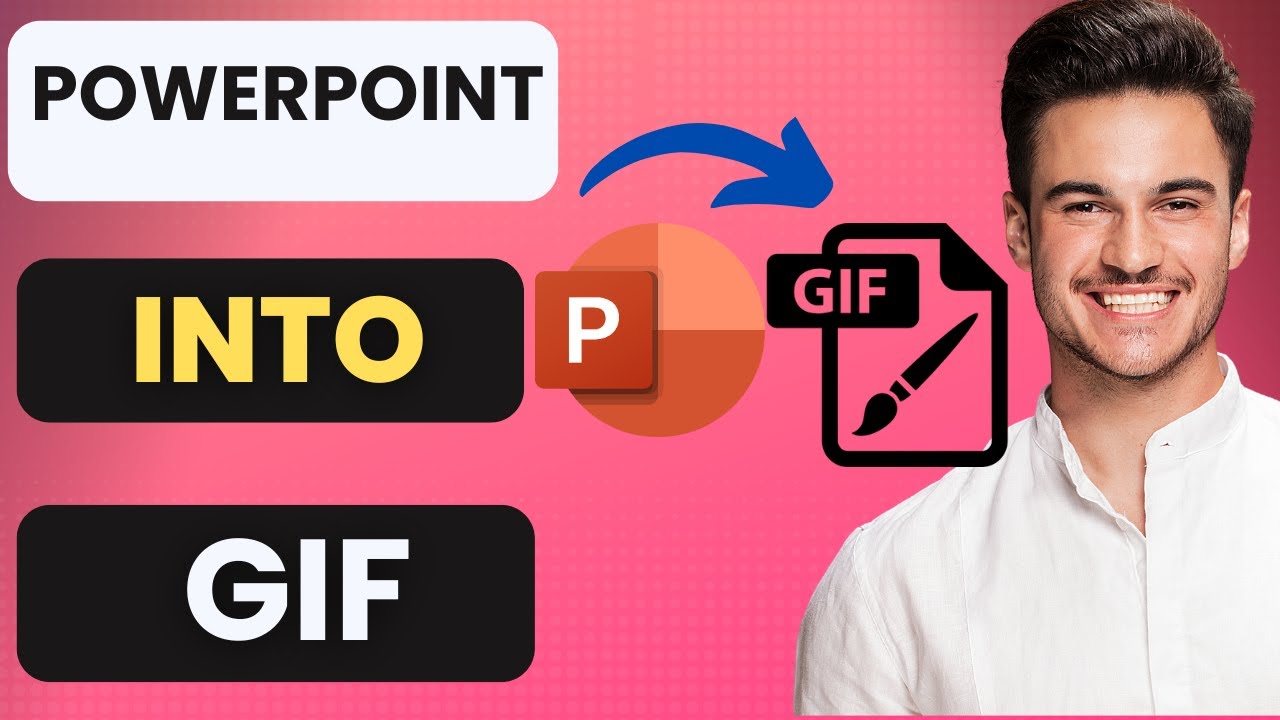 How To Turn Powerpoint Presentation Into A Gif Animation - YouTube