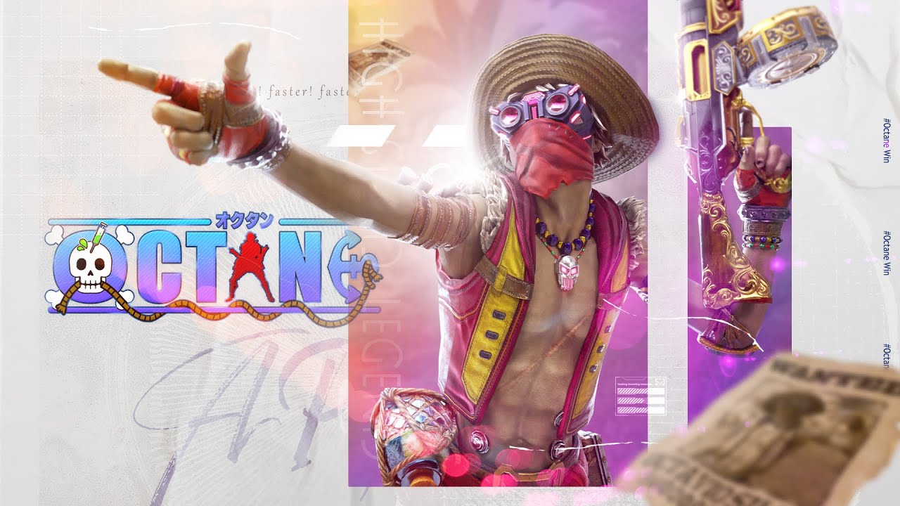 LUFFY Octane Skin is S Tier (Apex Legends Gameplay) - YouTube