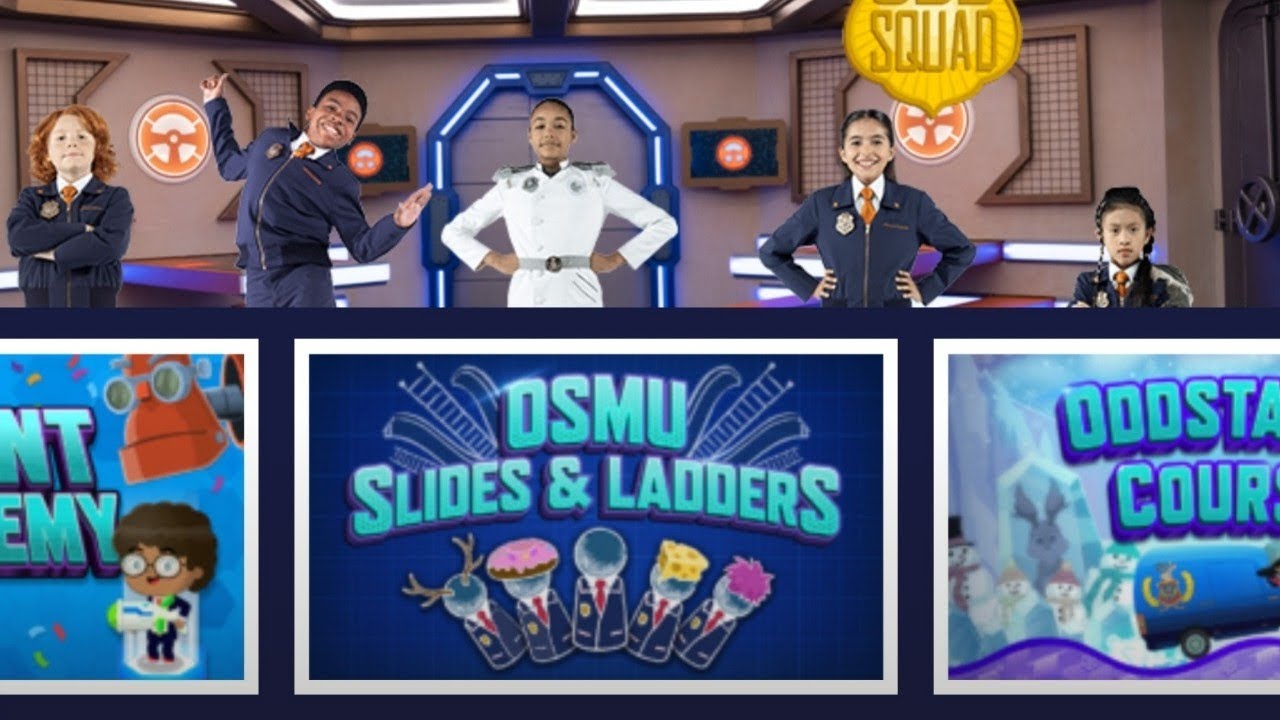 Odd Squad: "OSMU Slides & Ladders" 🎲 | Fun & Educational Game for Kids | PBS Kids Gameplay - YouTube