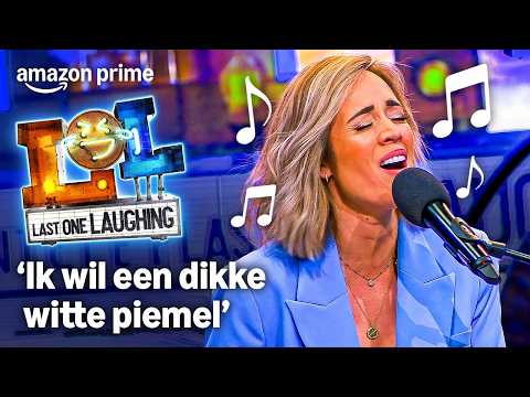 Het nieuwe nummer van Nienke Plas | LOL: Last One Laughing Nederland Seizoen 1