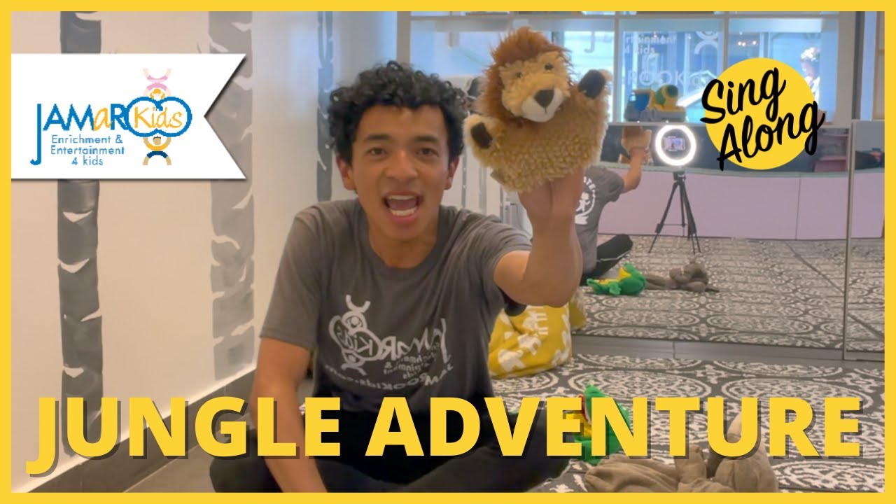 Jungle Adventure Rhythm Stick Song | JAMaROO Kids Educational Video ...