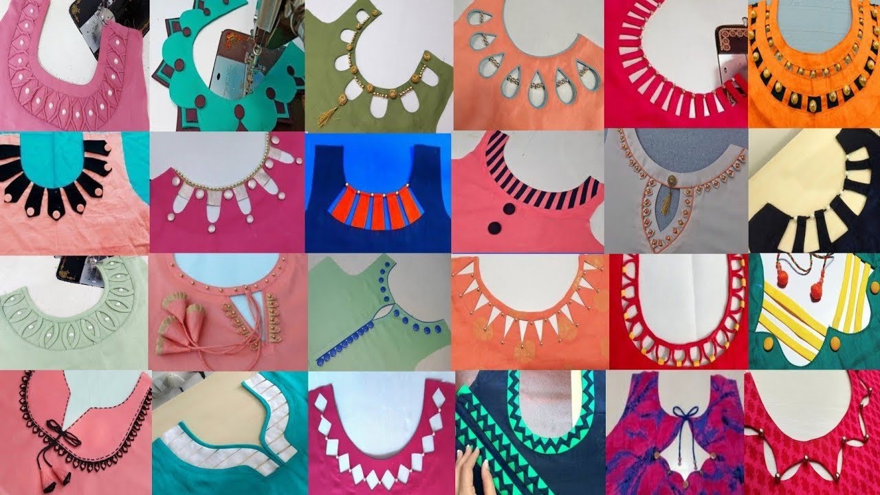 Beautiful 😍 Kurti Neck Designs ! Stylish Churidar Gale ka designs ...