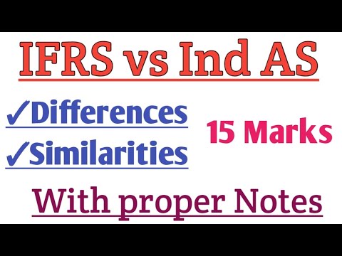 IFRS vs Ind AS | Difference between Ind AS and IFRS | Financial ...