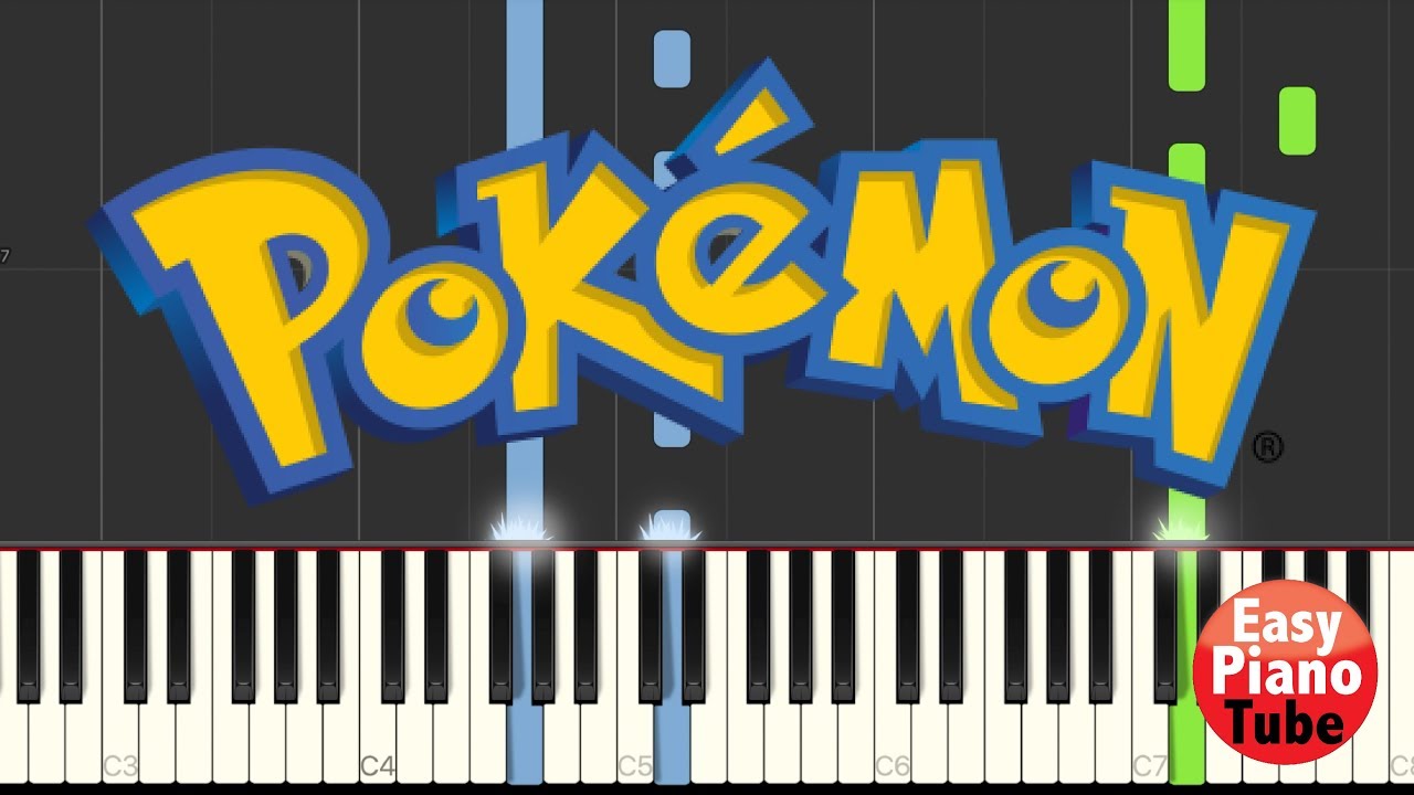 Pokémon - Easy Piano Tutorial // Piano Cover (How to Play) - YouTube