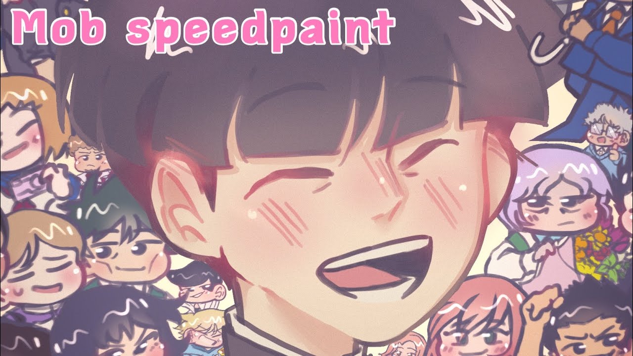 Just Accept Yourself Already! | Mob Psycho 100 speedpaint - YouTube