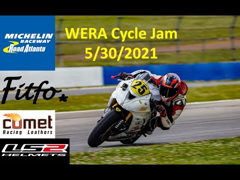 WERA Cycle Jam Road Atlanta C Superbike 5/30/2021 - YouTube