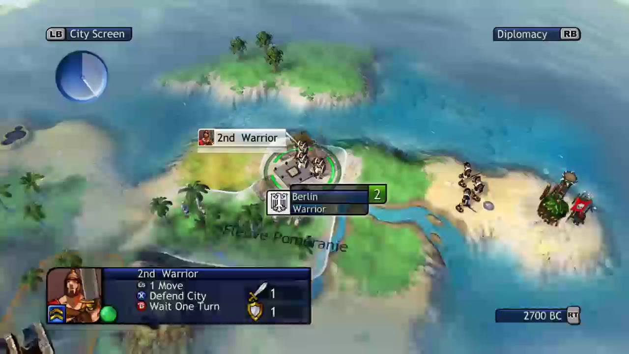 Live Civ Rev ranked multiplayer xbox Civilization Revolution CivRev FFA ...