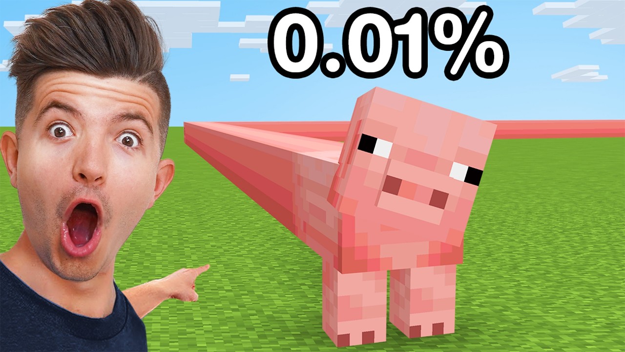 I Found The Rarest Secret Mobs in Minecraft - YouTube