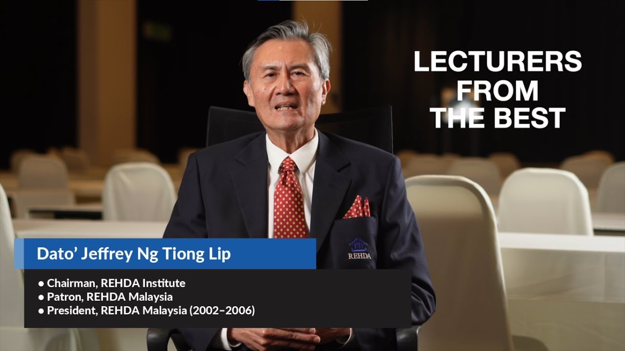 REHDA Institute x UTAR - Master of Real Estate Development (MRED ...