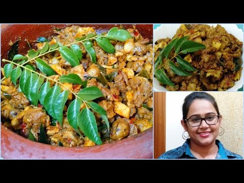 BEEF KOORKA ULLARTHIYATHU/Beef Koorka Roast/ബീഫും കൂർക്കയും ഉലർത്തിയത് ...