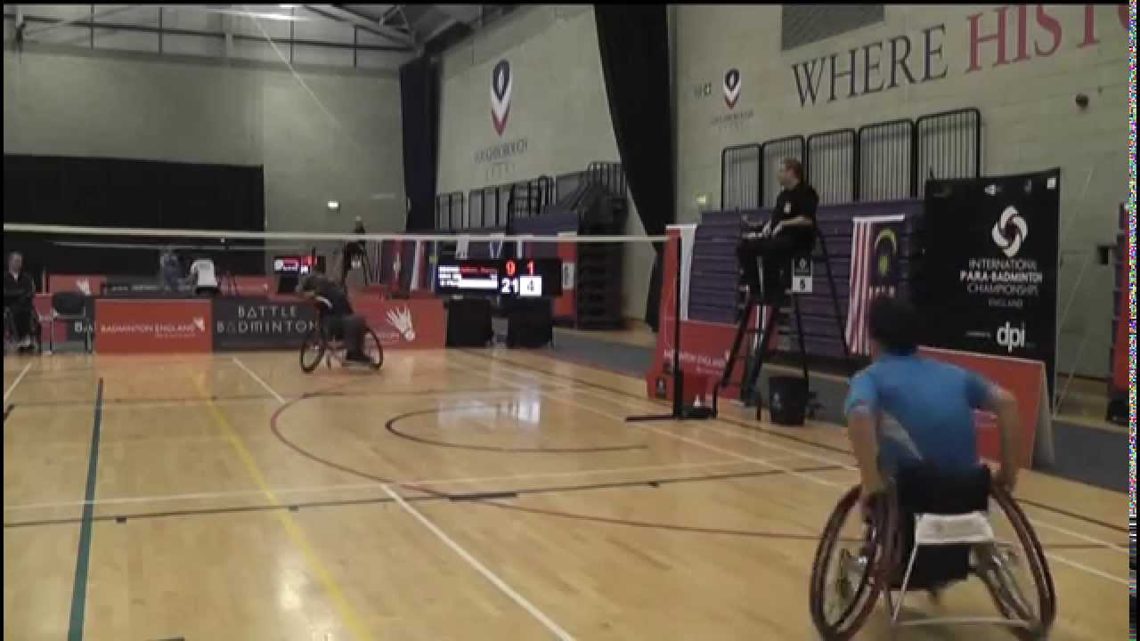 Para-Badminton Championships England 2014. Wheelchair (WH1) Singles ...