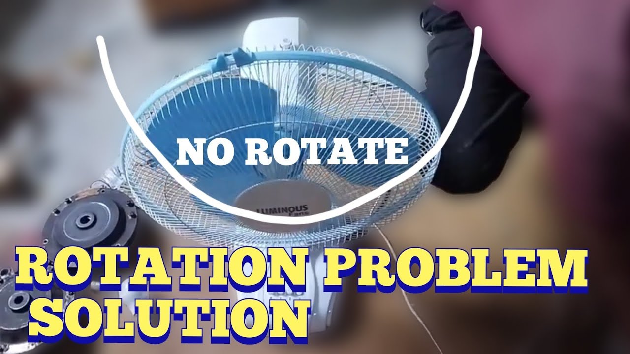 Table fan swing mode problem solution | table fan rotation kaise band ...