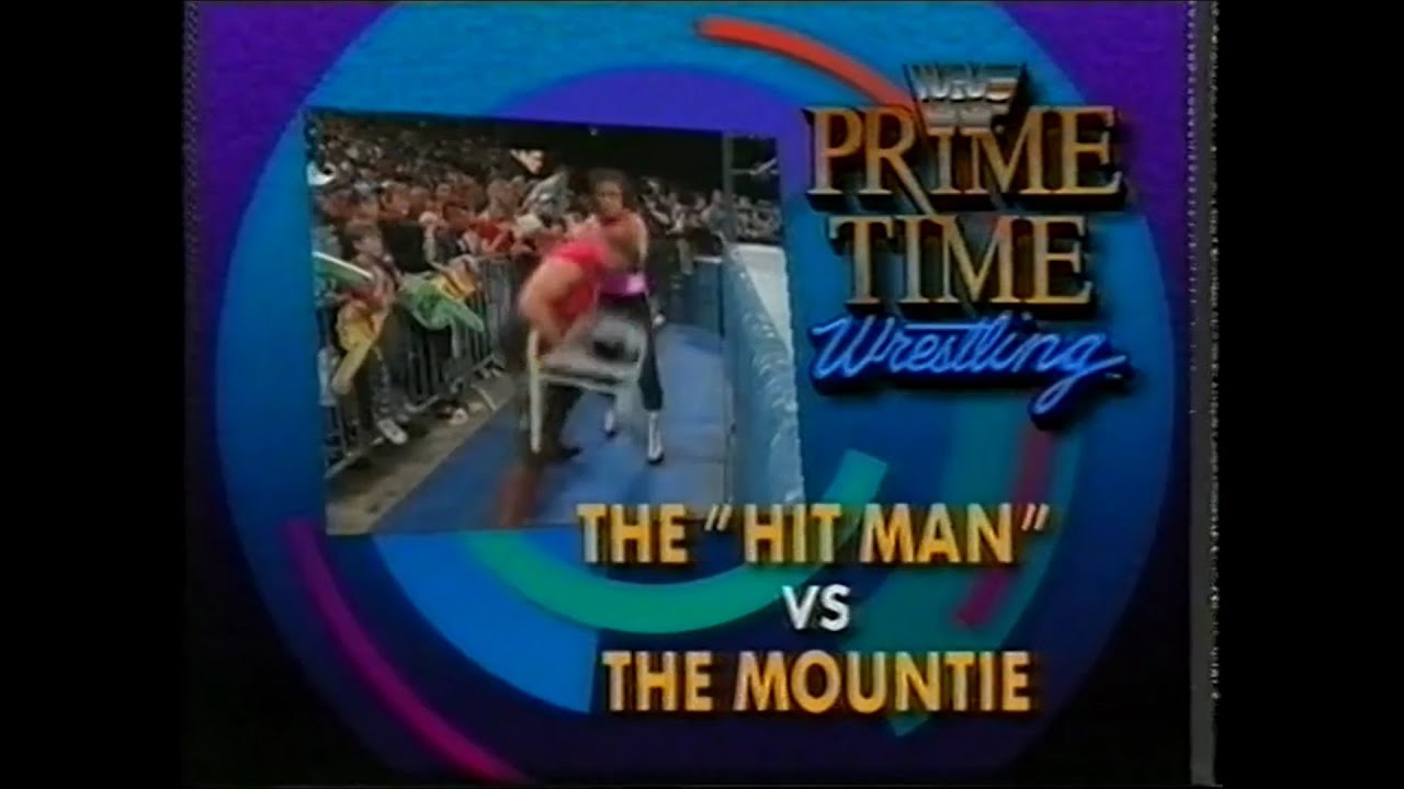 Bret Hart vs The Mountie Prime Time Feb 24th, 1992 - YouTube