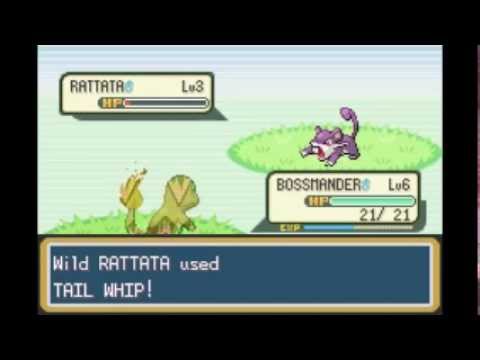 Pokemon Fire Red(GBA) Part 1: Gary Boss Oak and Rattata Fest! - YouTube