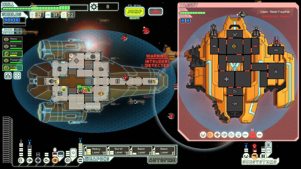 First 'Hard' win in FTL: Faster Than Light using the Red-Tail and brute ...