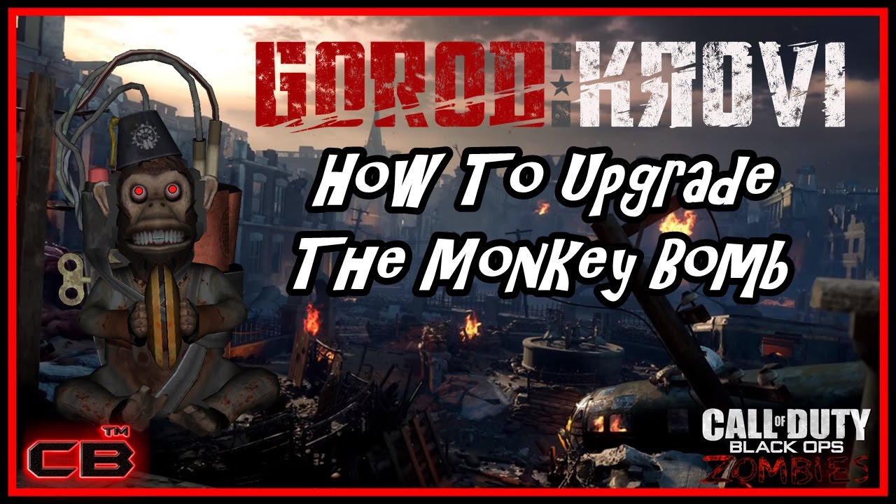 BO3 Zombies - How to Upgrade the Monkey Bomb - YouTube