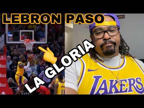 LEBRON JAMES PASA LA GLORIA LAkers 130 vs Rockets 139 Pierden en OT ...