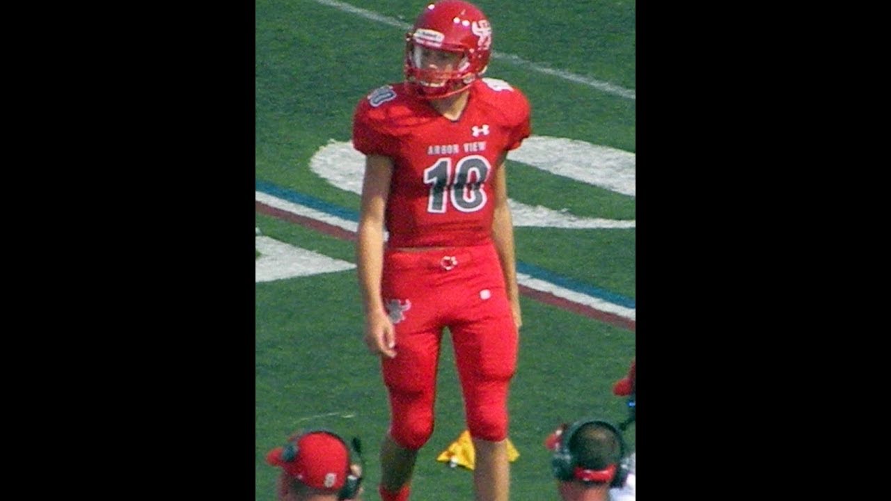Arbor View QB Logan Bollinger vs Desert Pines (2019 Prospect) - YouTube