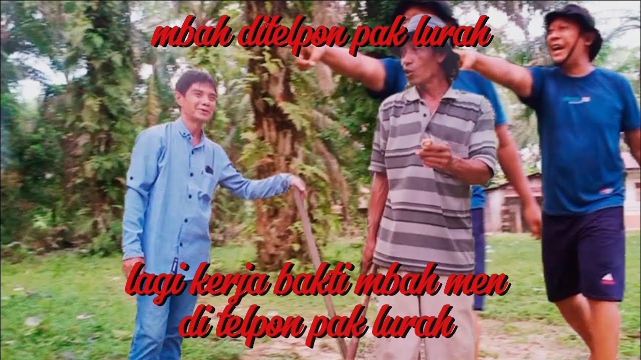 mbah men di telpon pak lurah #dukunbudek #ngakak #lucungakak - YouTube
