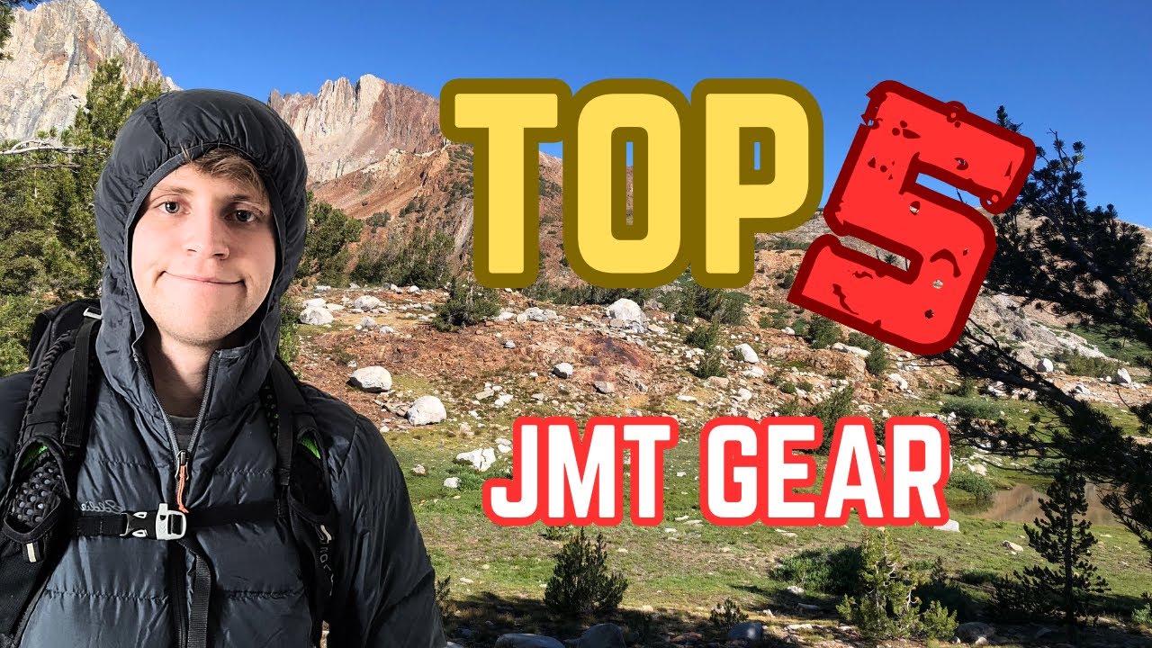 Best Gear for backpacking the JMT John Muir Trail - YouTube