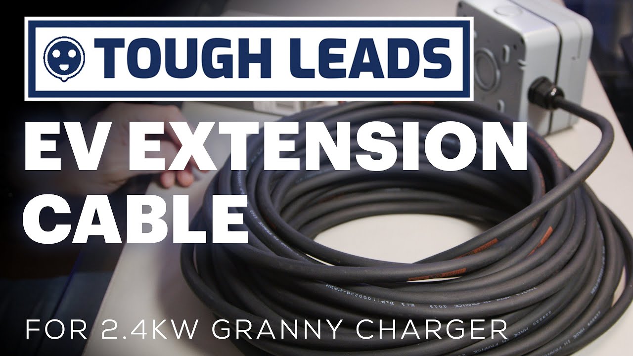 Tough Leads - EV Granny Charger RCD Extension Cable - YouTube