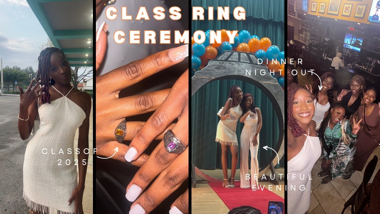 Come with me to my CLASS RING CEREMONY *Senior Szn* || The importance ...