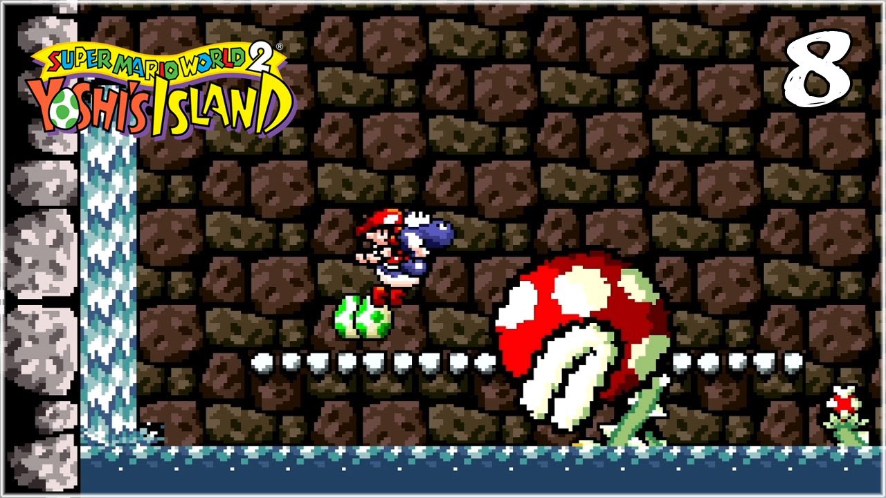 SWITCH l 100% l Super Mario World 2: Yoshis Island l #8 l ¡EL MAPA DE ...