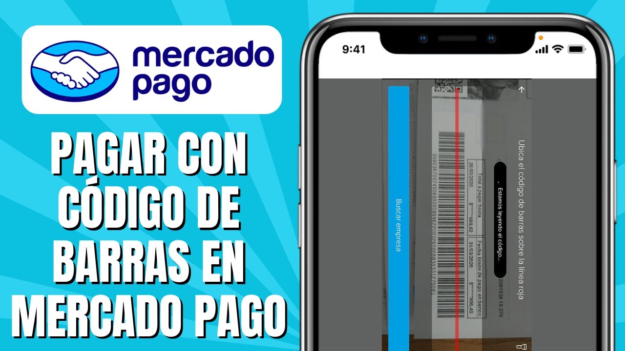 Cómo PAGAR Con Código De Barras En MERCADO PAGO - YouTube