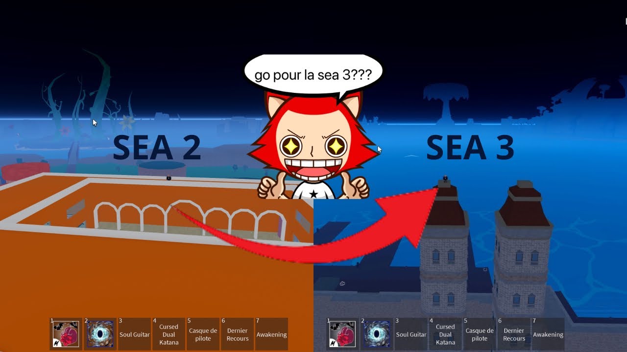 Guide! pour passer de sea 2 à sea 3 - YouTube
