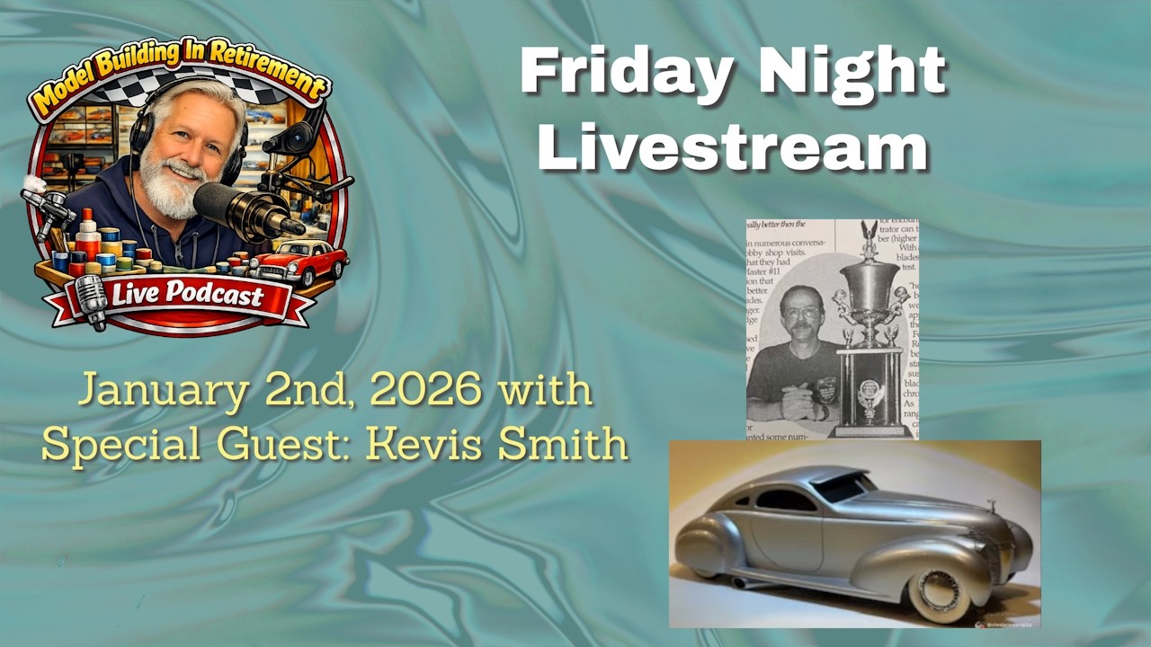 Live Stream with Model Building In Retirement's Ken Malysa January 2nd ...