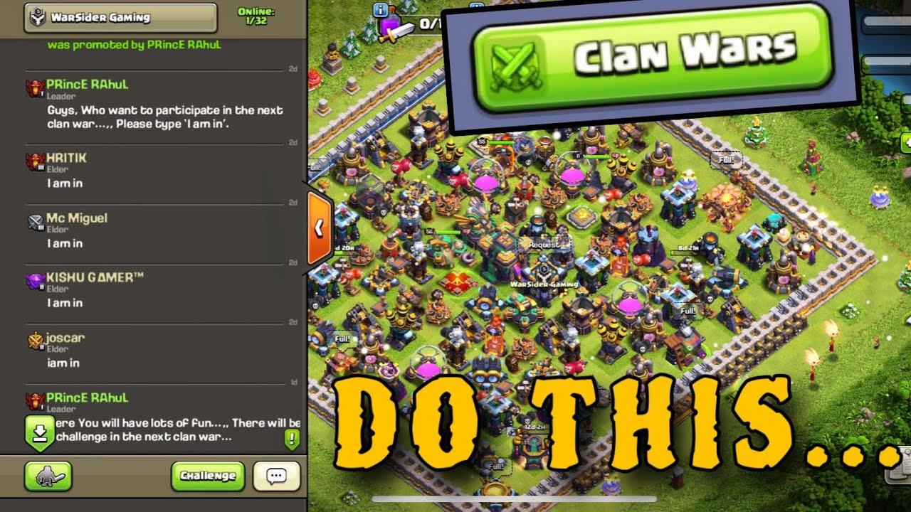 Good Clan Members Always Do This | Clash Of Clans | WarSider Gaming ...