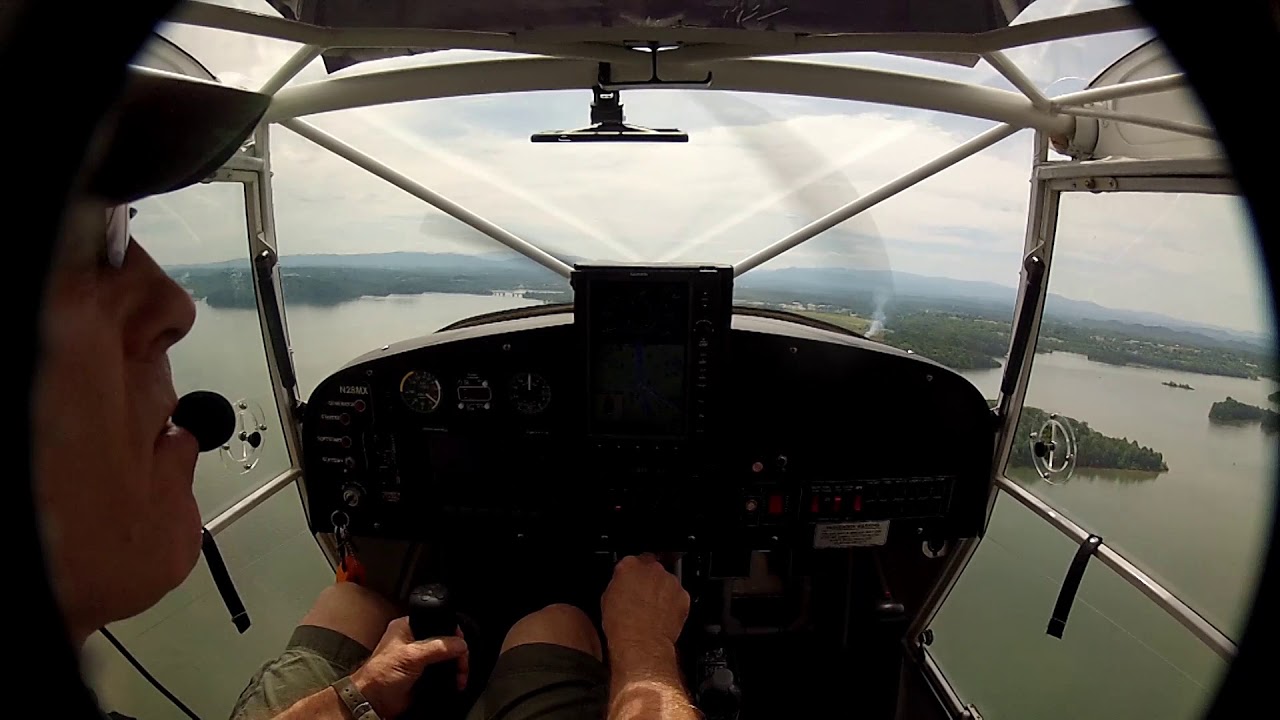 Kitfox Floats 1st Take Off and Landing - YouTube