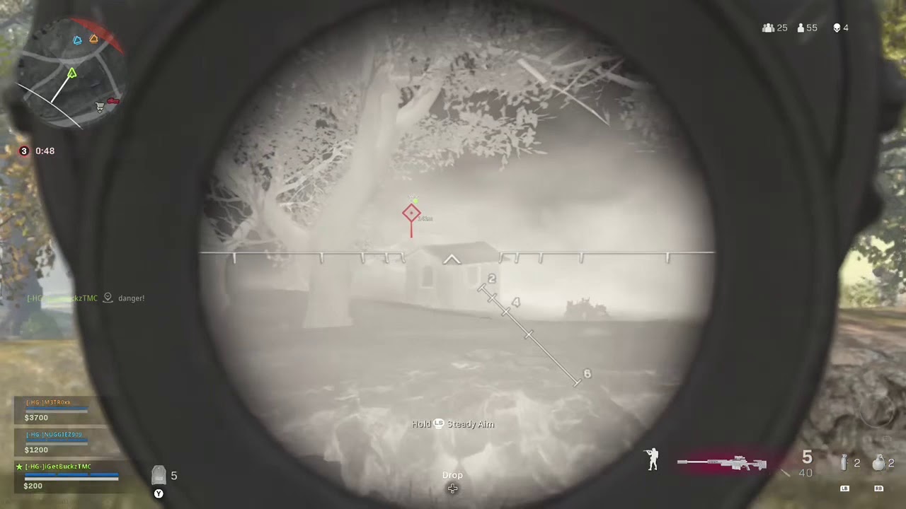 CoD Thermal Scope Fun - YouTube