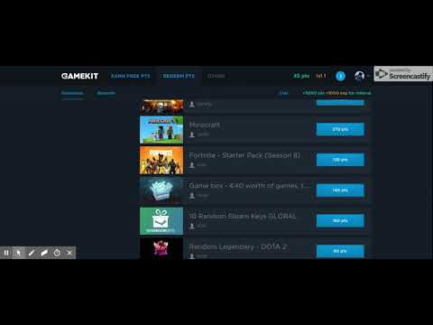 Earn free pts Gamekit MMO games, premium currency and games for free ...