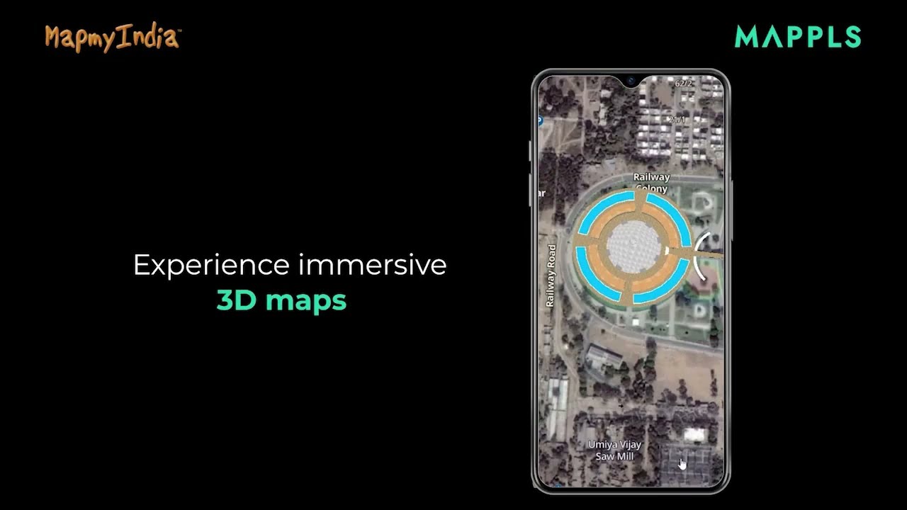 Mappls RealView & 3D Metaverse Maps by MapmyIndia - YouTube