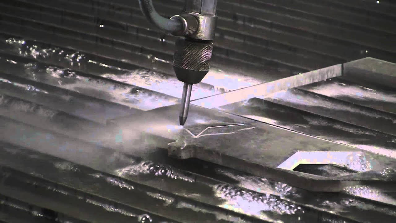 Kimla Streamcut 5D 5 Axis Waterjet CNC Machine - YouTube