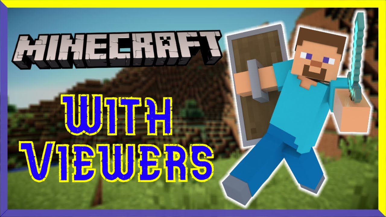 Minecraft Server With Viewers - YouTube