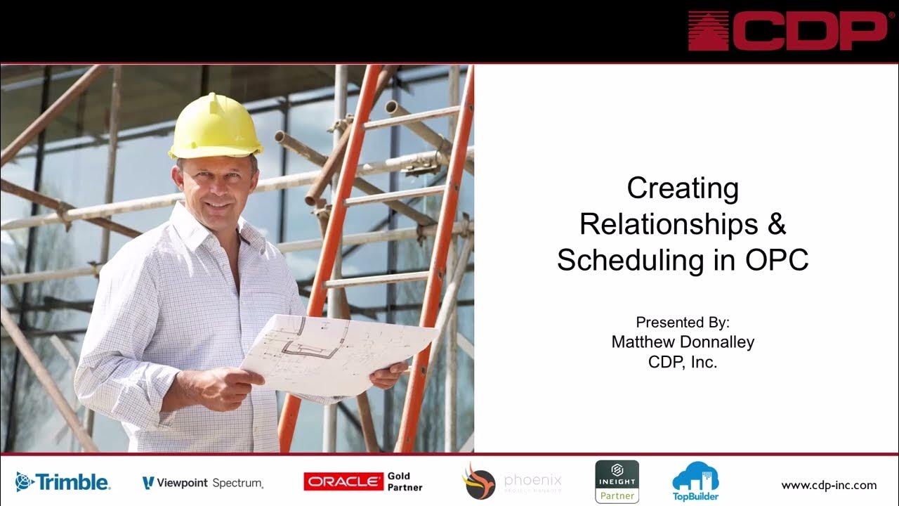 Oracle Primavera Cloud (OPC) Lesson 4 - Creating Relationships - YouTube