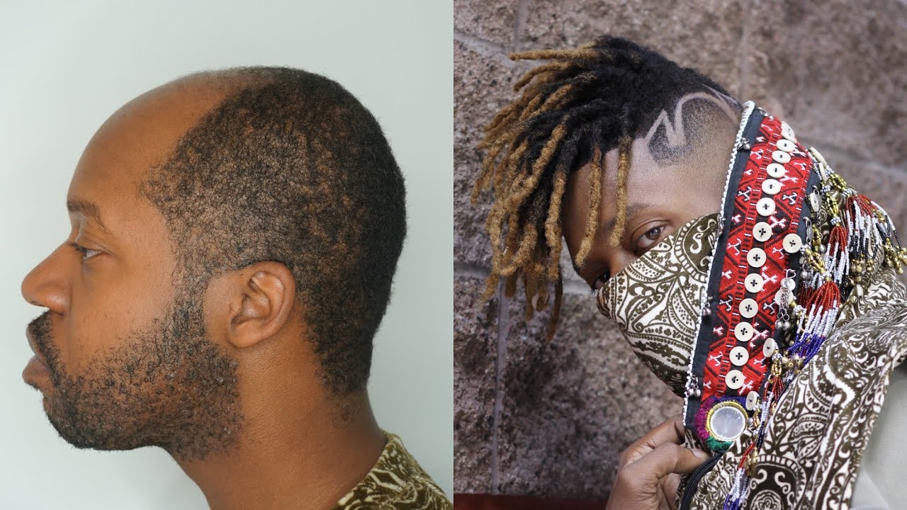 Dread Loc Extension Hair Unit by Mickeydabarber - YouTube