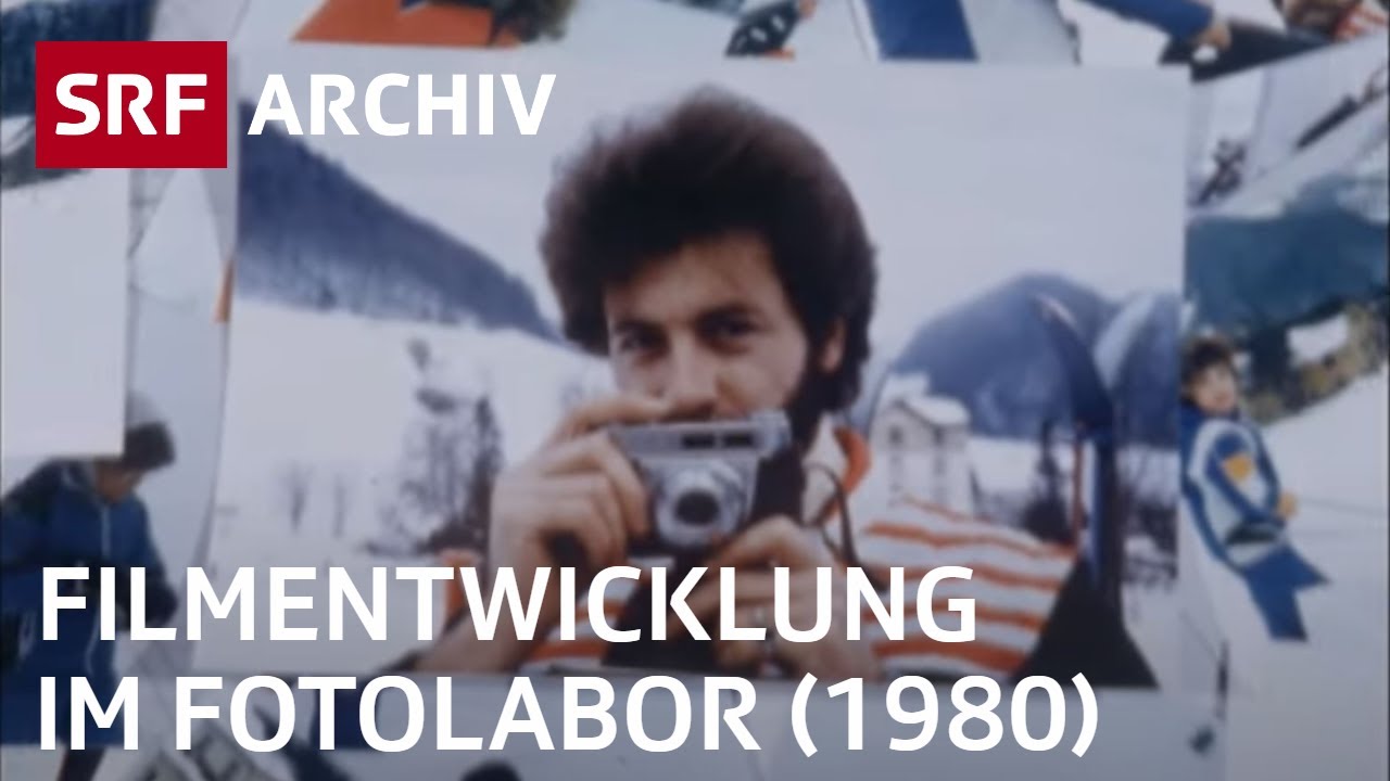 Filmentwicklung im Fotolabor (1980) | Fotografie früher | SRF Archiv ...