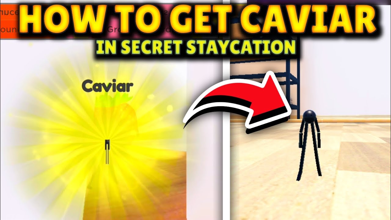 🔥How To Get CAVIAR In Roblox Secret Staycation - YouTube
